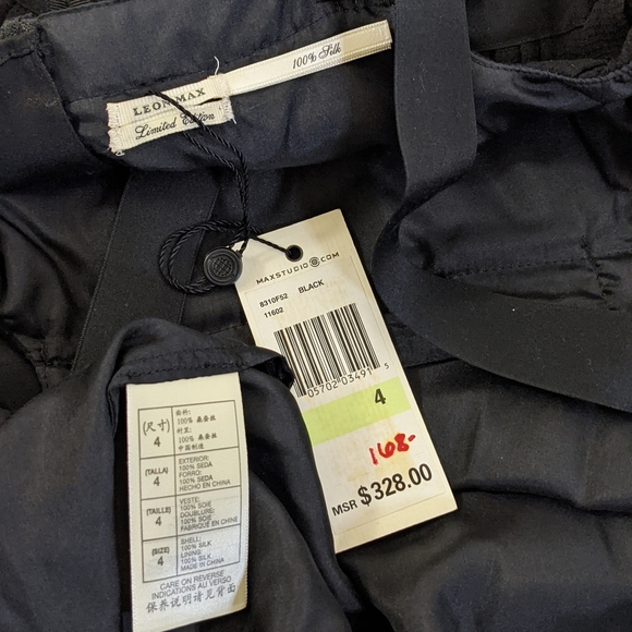 Max Studio | Dresses | Nwt Leon Max Silk Mini Dress | Poshmark